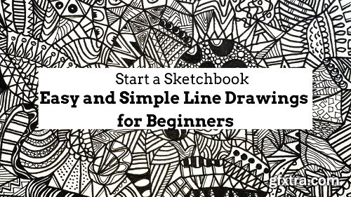 Start a Sketchbook: Easy and Simple Line Drawings for Beginners » GFxtra