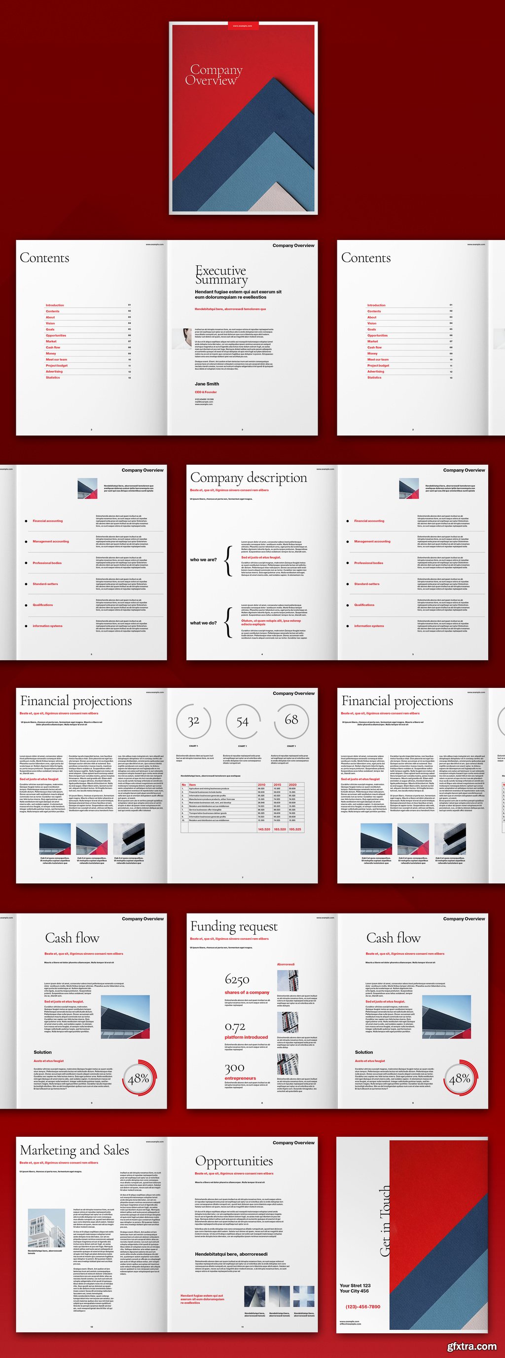 Project Proposal Layout Template - Design Talk