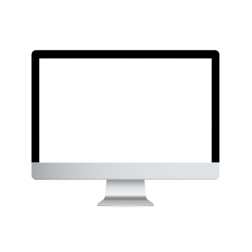 Computer screen mockup transparent png - 2022705 » GFxtra