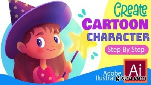 Create Cartoon Wizard Character Step-By-Step with Adobe Illustrator ...