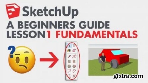 Sketchup Tutorial For Beginners Part 1 Basic Functions
