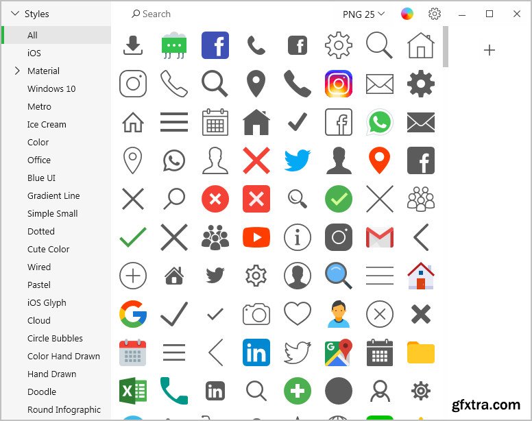 Pichon (Icons8) 9.1 » GFxtra