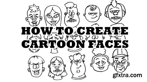 How to create cartoon faces » GFxtra