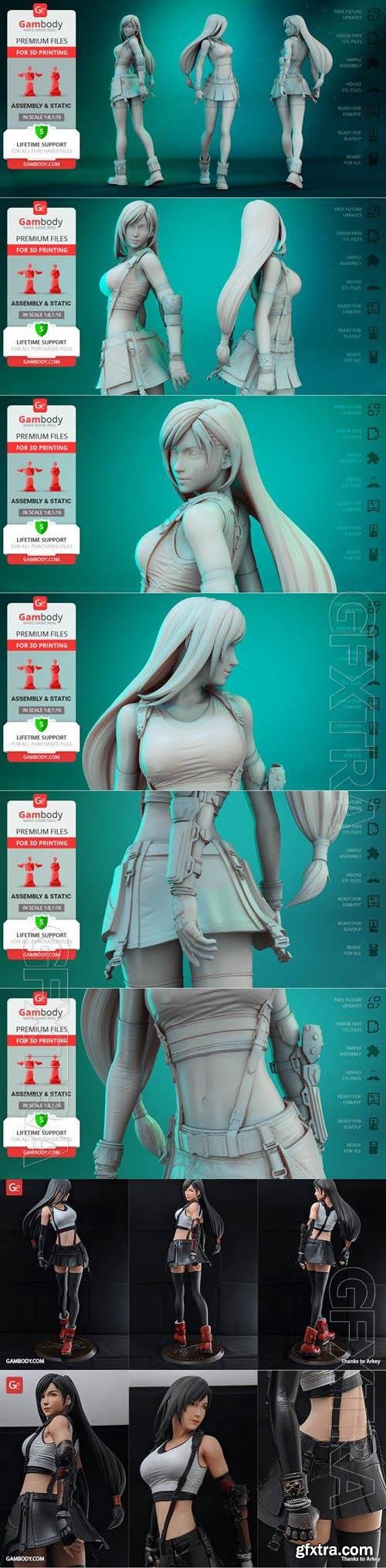 Tifa Lockhart 3D Print » GFxtra