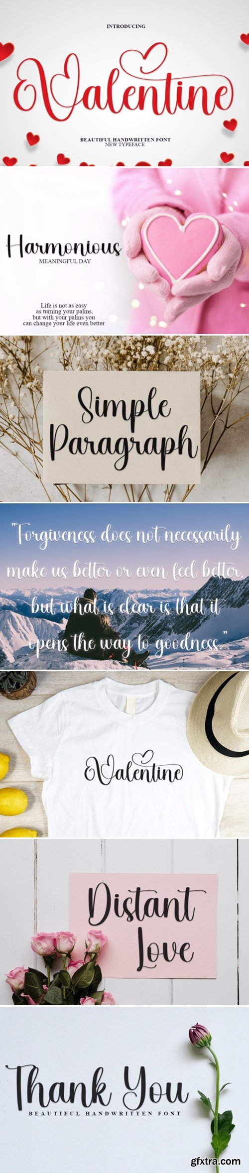 Valentine Font » GFxtra